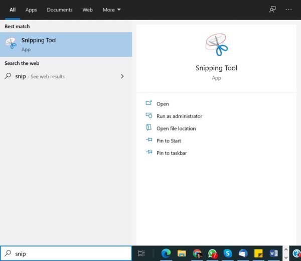 How to take screenshots on Windows 10