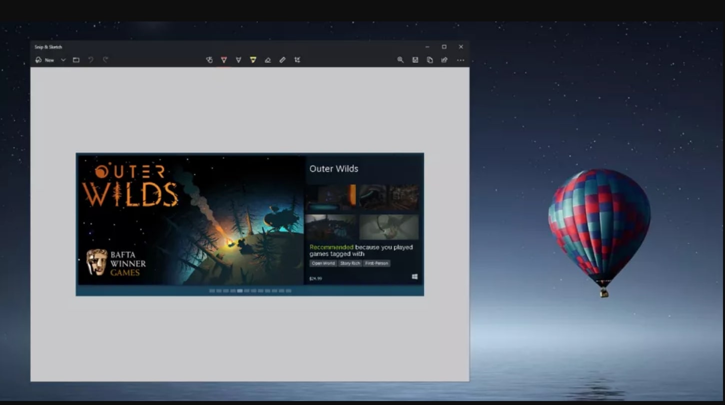 How to take screenshots on Windows 10