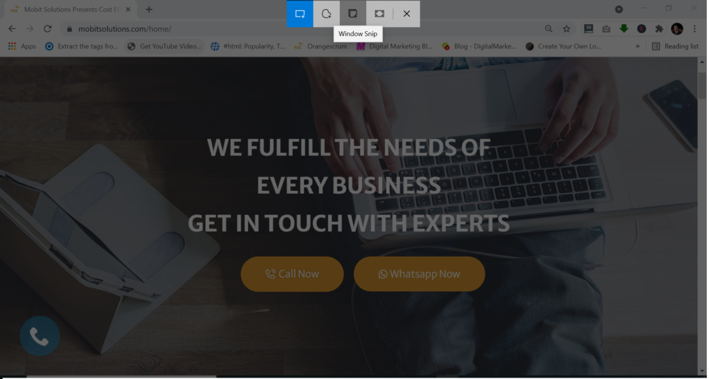 How to take screenshots on Windows 10